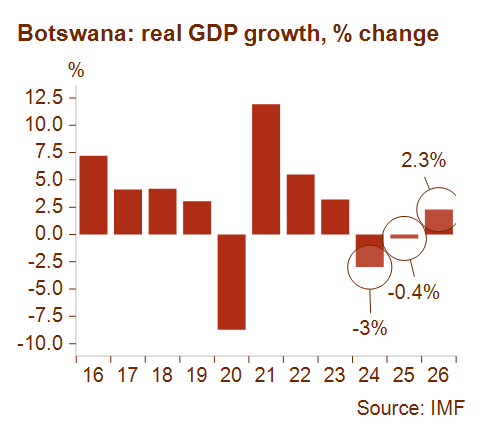 Botswana: Diamond market turmoil raises risks for undiversified economy ...